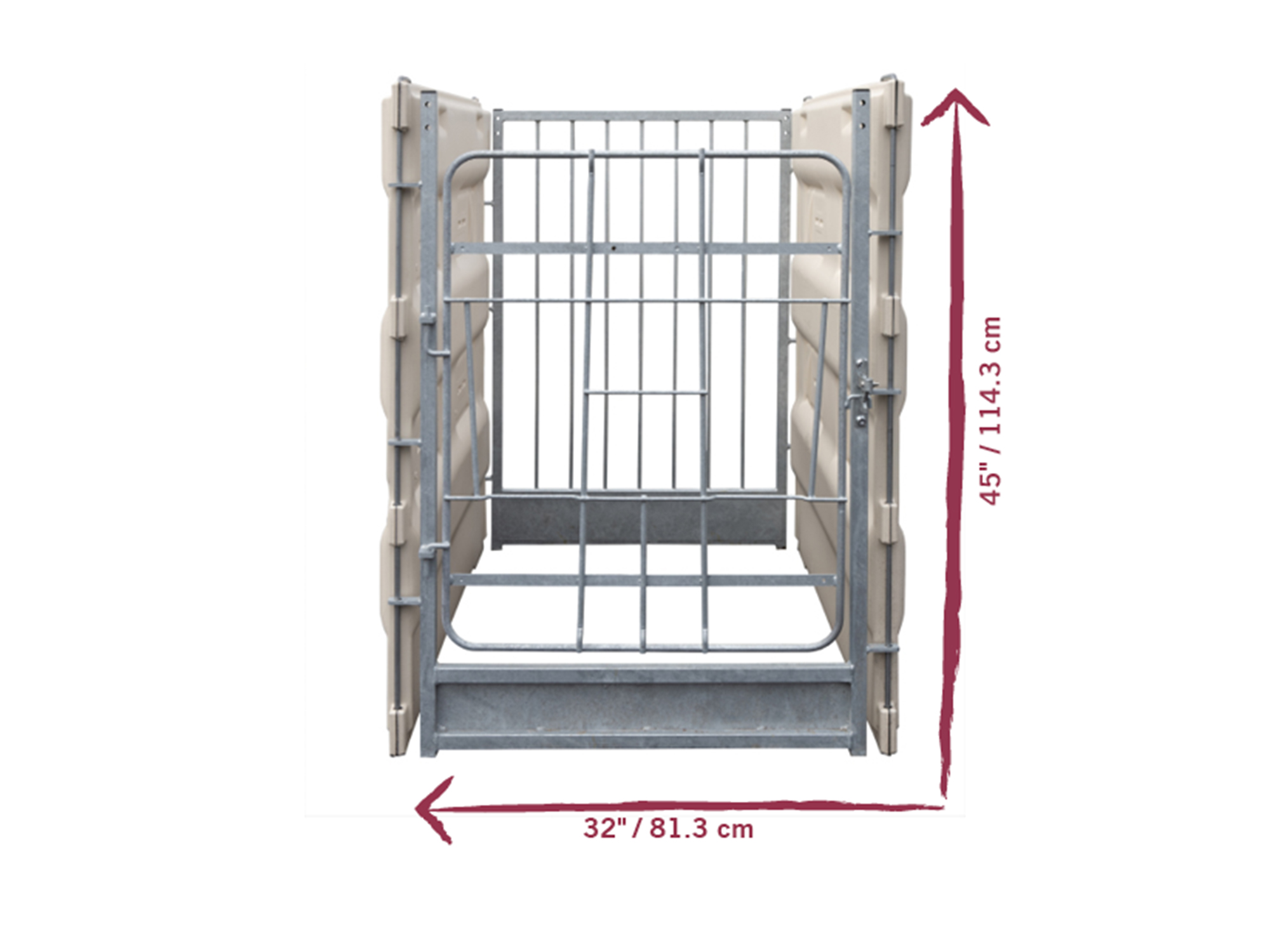 Indoor Calf Housing System, Compact Breezeway Panels