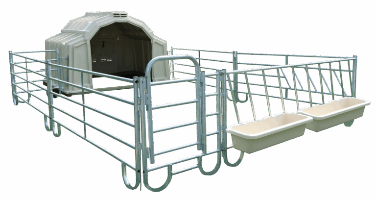 Plastic Calf Housing, Indoor Calf Pens, Outdoor Calf Hutches
